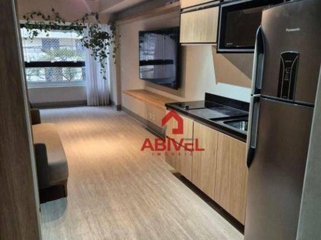 Apartamento com 1 dormitório, 28 m² venda por R$ 750.000 ou aluguel por R$ 6.000/mês Vila Nova C