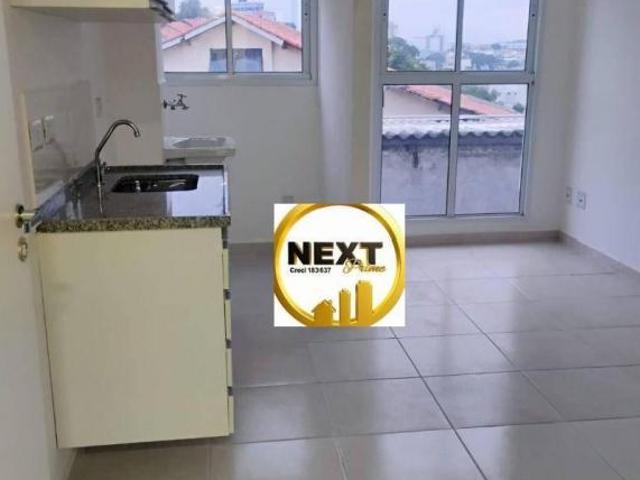Apartamento com 1 dormitório, 29 m² venda por R$ 235.000 ou aluguel por R$ 1.810/mês Vila Guilhe
