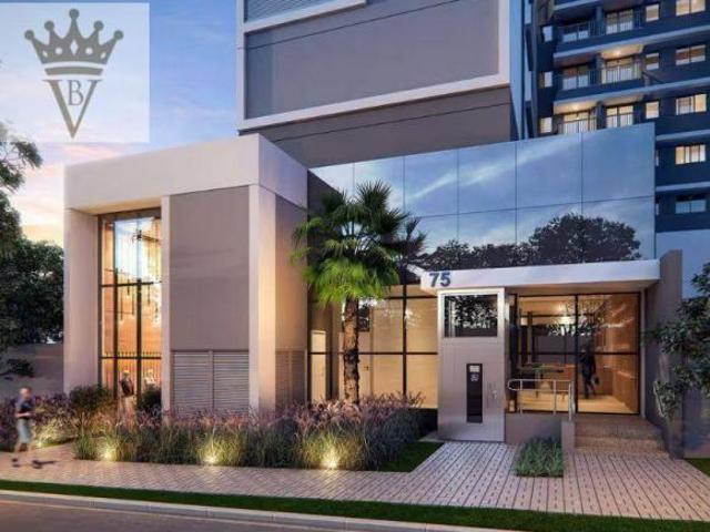 Apartamento com 1 dormitório, 22 m² venda por R$ 500.000 ou aluguel por R$ 3.838/mês Planalto Pa