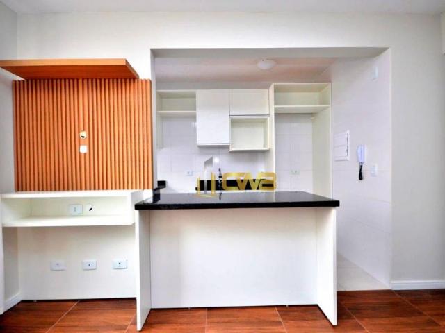 Apartamento Com 1 Dormitório, 36 m² Venda por R$245.000ou Aluguel por R$1.890,80/mês Santa