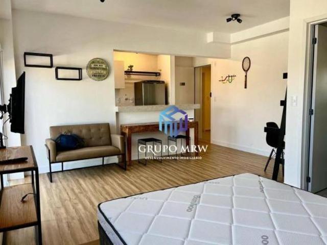Apartamento com 1 dormitório, 36 m² venda por R$ 560.000,00 ou aluguel por R$ 4.037,00/mês Parqu