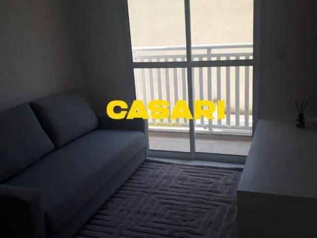 Apartamento com 1 dormitório, 37 m² venda ou aluguel Vila Assunção Santo André/SP