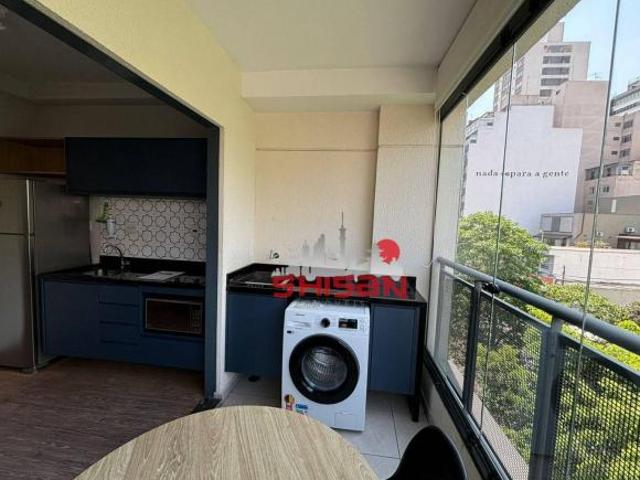 Apartamento com 1 dormitório, 32 m². Venda ou locação