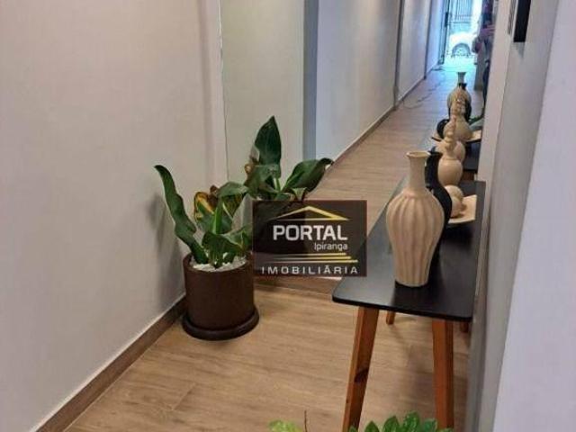 Apartamento com 1 dormitório, 33 m² venda por R$ 265.000,00 ou aluguel por R$ 2.140,00/mês Vila