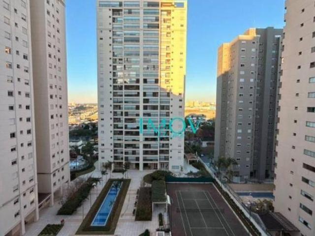 Apartamento com 1 dormitório, 40 m² venda por R$ 620.000 ou aluguel por R$ 3.183/mês Jardim Aqua