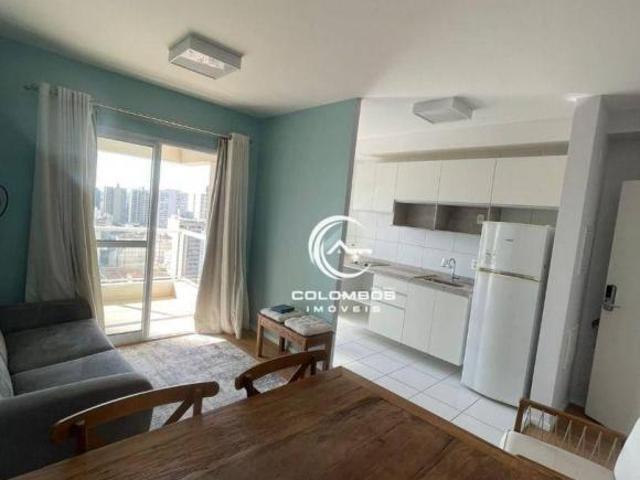 Apartamento com 1 dormitório, 43 m² venda por R$ 460.000,00 ou aluguel por R$ 4.267,00/mês Bosqu