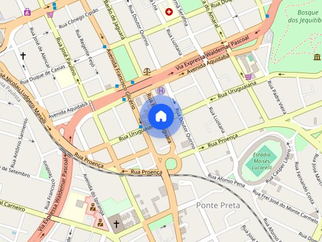 Apartamento Com 1 Dormitório, 55 m² Venda por R$235.000ou Aluguel por R$2.732,50/mês Bosqu