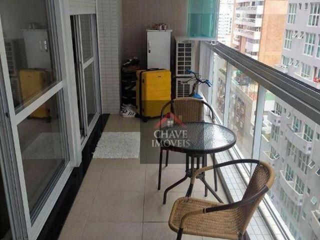 Apartamento com 1 dormitório, 57 m² venda por R$ 905.000,00 ou aluguel por R$ 6.450,00/mês Gonzaga Santos/SP