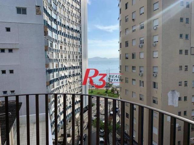 Apartamento, 78 m² venda por R$ 430.000,00 ou aluguel por R$ 2.500,02/mês Ponta da Praia Santo