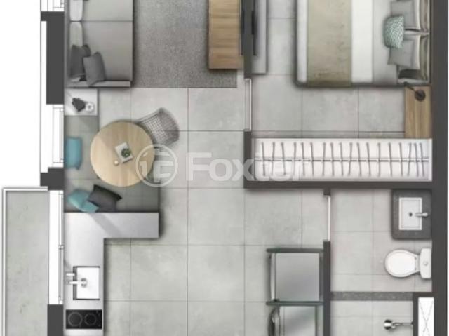 Apartamento com 1 dormitórios em Porto Alegre