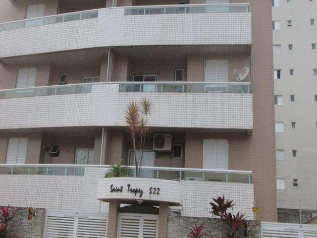 Apartamento com 1 Qaurto para Locação, forte, Praia Grande, 56m²