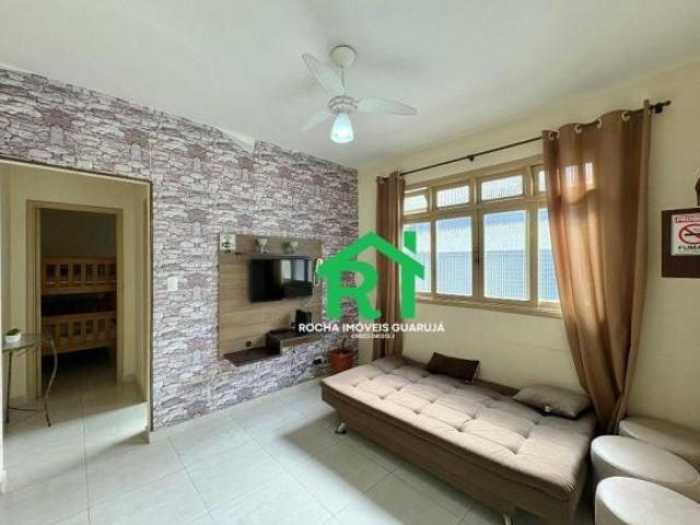 Apartamento com 1 quarto, 1 vaga à venda em Jardim Astúrias, Guarujá