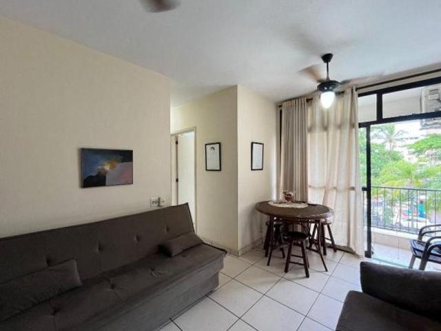 Apartamento com 1 quarto, 1 vaga e lazer à venda em Enseada, Guarujá