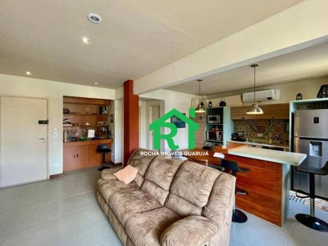 Apartamento com 1 quarto 1 suíte, 1 vaga e beira mar à venda em Enseada, Guarujá