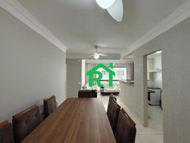 Apartamento com 1 quarto, 2 vagas e lazer à venda em Pitangueiras, Guarujá