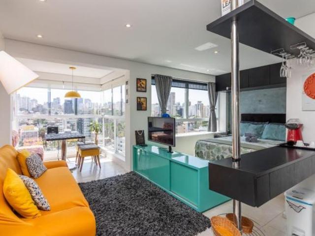 Apartamento com 1 quarto, 30 m² à venda em Pinheiros