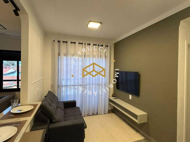 Apartamento com 1 quarto, 34 m², aluguel por R$ 3.200/mês Parque Industrial Campinas/SP
