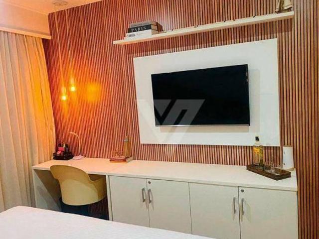 Apartamento com 1 quarto, 37 m² venda por R$ 370.000 ou aluguel por R$ 5.728/mês Parque Campolim