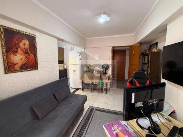 Apartamento com 1 quarto com LAZER à venda, 43 m² por R$ 300.000 José Menino Santos/SP