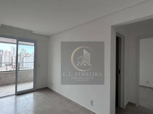 Apartamento com 1 quarto com suíte à venda, 47 m² por R$ 450.000 Vila Guilhermina Praia Grande/S