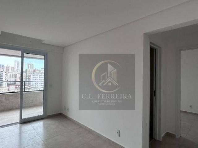 Apartamento com 1 quarto com suíte à venda, 47 m² por R$ 450.000 Vila Guilhermina Praia Grande/S