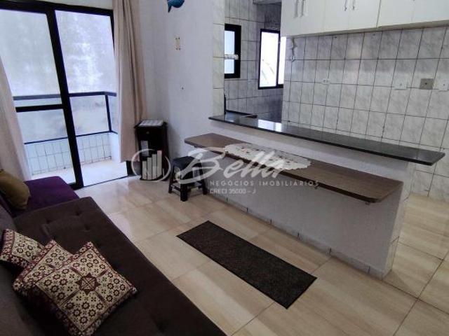 Apartamento com 1 quarto, Centro, Mongaguá R$ 195 mil, Cod: 1614
