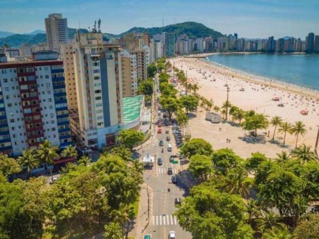 Apartamento com 1 quarto, Centro, São Vicente R$ 200 mil, Cod: 6160