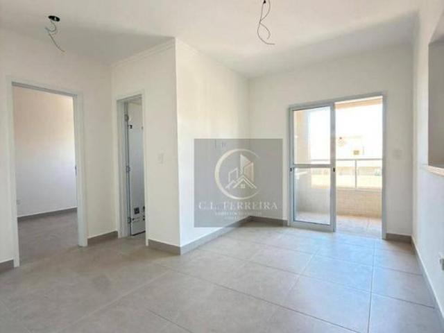 Apartamento com 1 quarto à venda, 42 m² por R$ 350.000 Aviação Praia Grande/SP