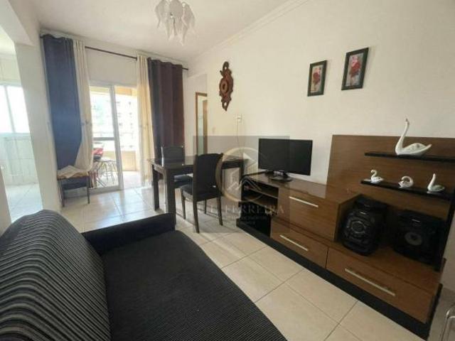 Apartamento com 1 quarto à venda, 42 m² por R$ 330.000 Vila Caiçara Praia Grande/SP
