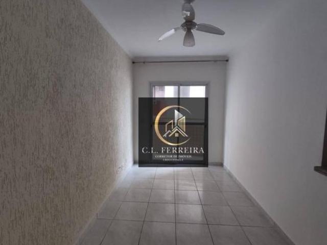 Apartamento com 1 quarto à venda, 42 m² por R$ 335.000 Vila Guilhermina Praia Grande/SP