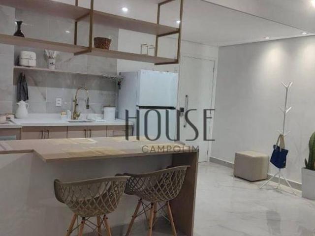 Apartamento com 1 quarto à venda, 47 m² no Mandarim Campolim Sorocaba/SP