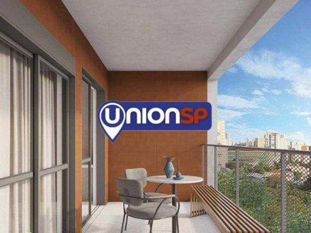 Apartamento com 1 quarto à venda, 44m² por R$ 1.074.944,36 Pinheiros São Paulo/SP