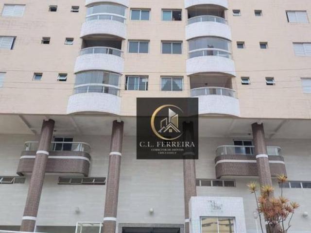Apartamento com 1 quarto à venda, 45 m² por R$ 350.000 Caiçara Praia Grande/SP