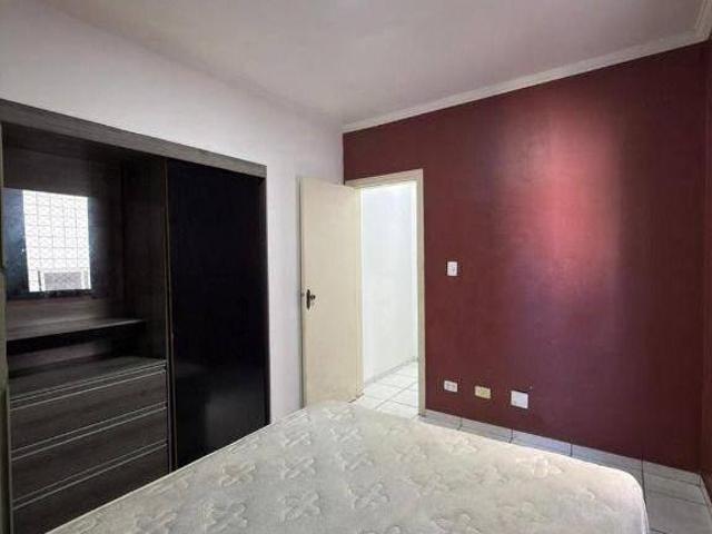 Apartamento com 1 quarto à venda, 45 m² por R$ 300.000 Vila Guilhermina Praia Grande/SP
