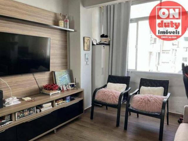 Apartamento com 1 quarto à venda, 53 m² por R$ 456.000 José Menino Santos/SP