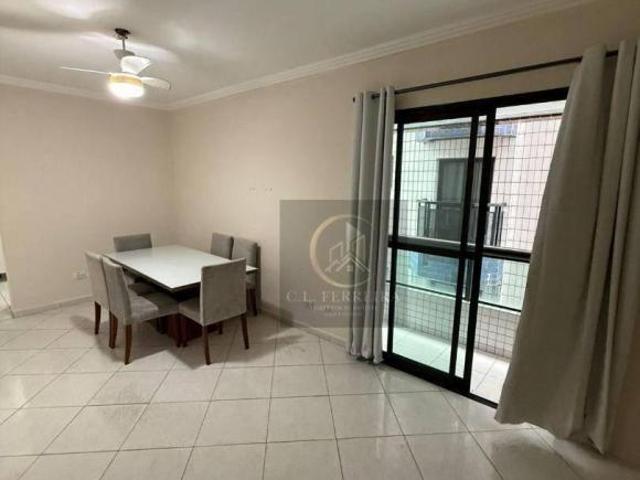 Apartamento com 1 quarto à venda, 57 m² por R$ 349.000 Vila Guilhermina Praia Grande/SP