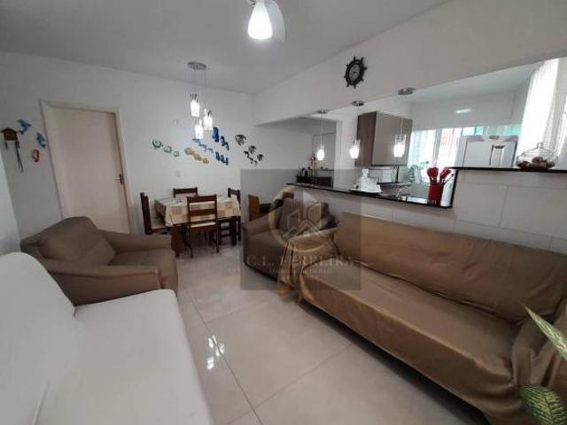 Apartamento com 1 quarto à venda, 55 m² por R$ 330.000 Boqueirão Praia Grande/SP