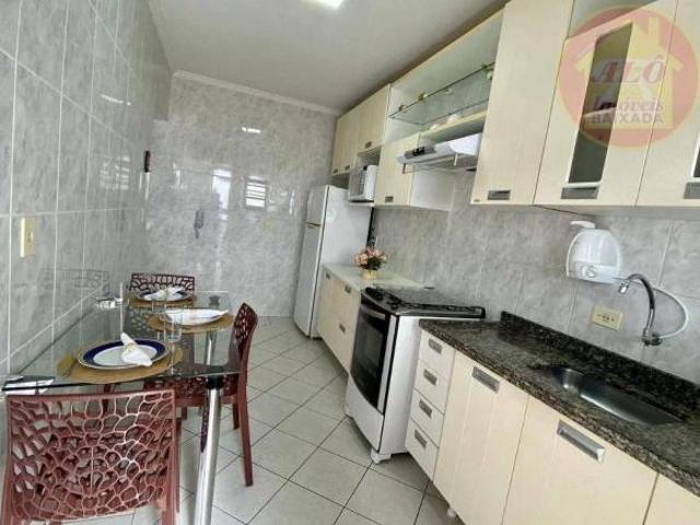 Apartamento com 1 quarto à venda, 58 m² por R$ 410.000 Mirim Praia Grande/SP