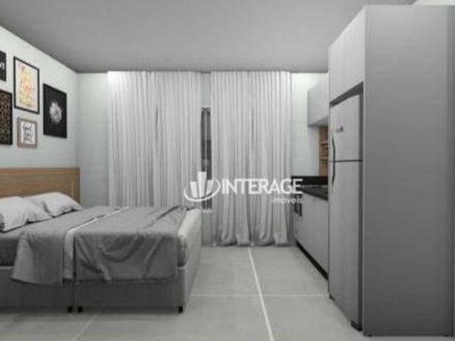 Apartamento com 1 Quarto à venda, 17 m² por R$ 398.413 Água Verde Curitiba/PR