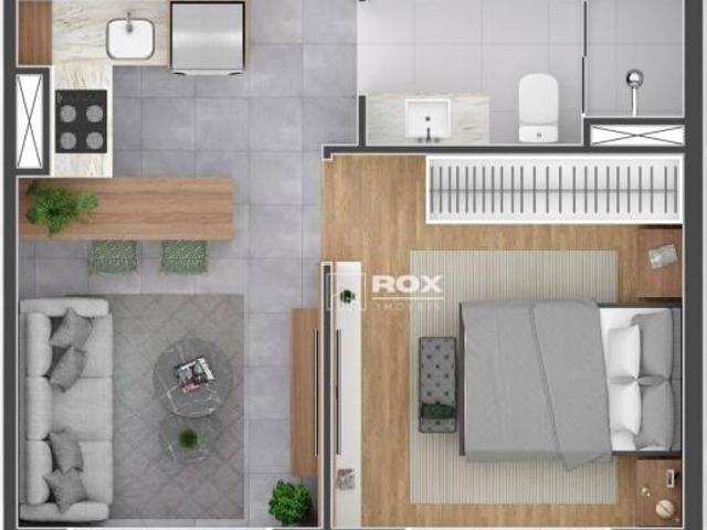 Apartamento com 1 quarto à venda, 31 m² Batel, Curitiba/PR