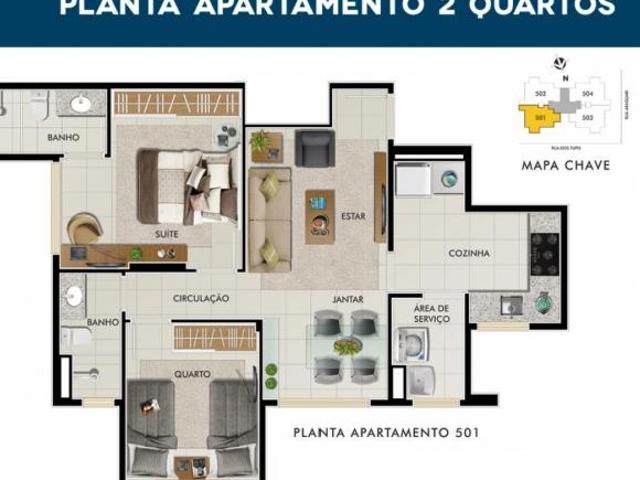 Apartamento com 1 quarto à venda em Belo Horizonte, no bairro Barro Preto