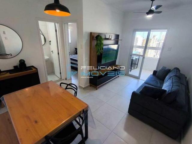Apartamento com 1 quarto, Aviação, Praia Grande R$ 530 mil, Cod: 7520