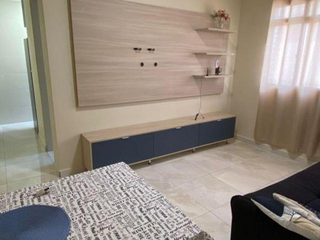 Apartamento com 1 quarto, Boqueirão, Praia Grande R$ 280 mil