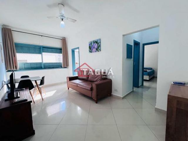 Apartamento com 1 quarto, Boqueirão, Santos R$ 384 mil, Cod: 1072