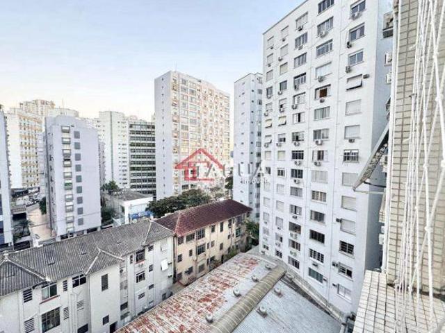 Apartamento com 1 quarto, Boqueirão, Santos R$ 390 mil, Cod: 1038