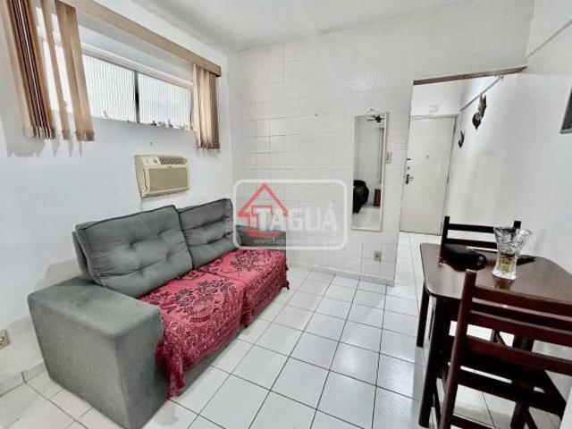 Apartamento com 1 quarto, Gonzaga, Santos R$ 300 mil, Cod: 438