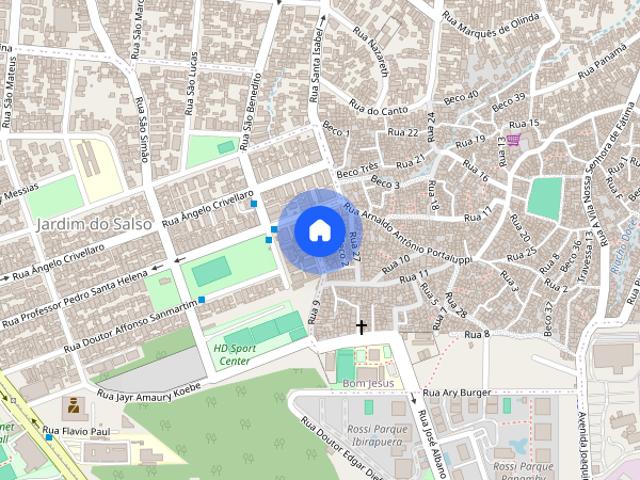 Apartamento com 1 quarto e 44m² para alugar em Jardim do Salso, Porto Alegre