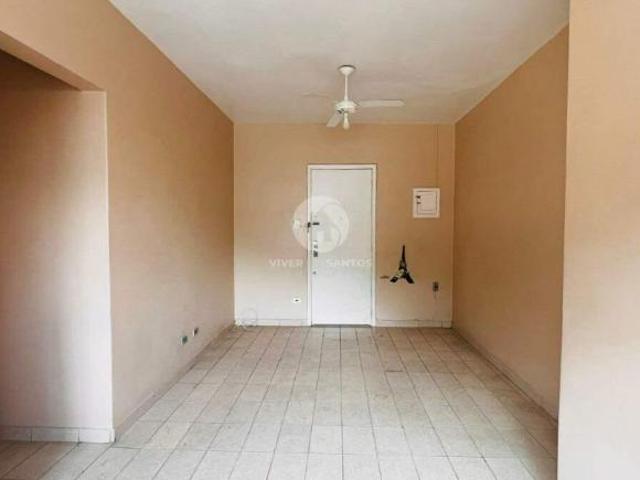 Apartamento com 1 quarto e 1 banheiro no Marapé em Santos