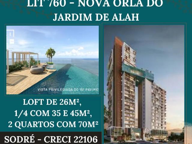 Apartamento com 1 Quarto e 1 banheiro à Venda, 26 m² por R$ 282.000