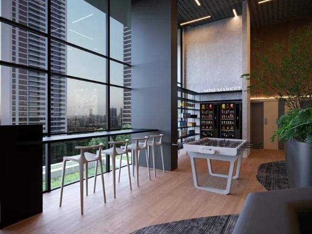 Apartamento com 1 Quarto e 1 banheiro à Venda, 28 m² por R$ 304.675